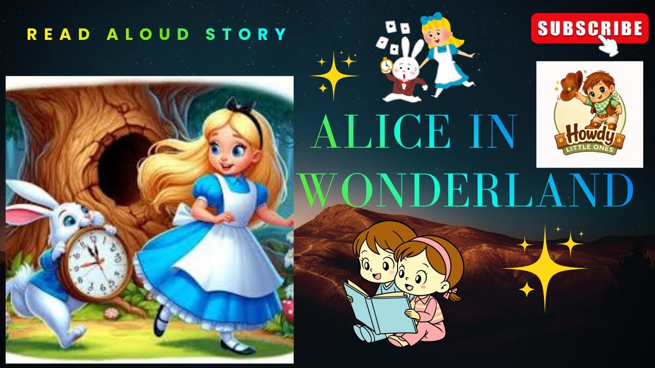 Alice Read Aloud Story For Kids | Alice In wonderland | Motivational ...