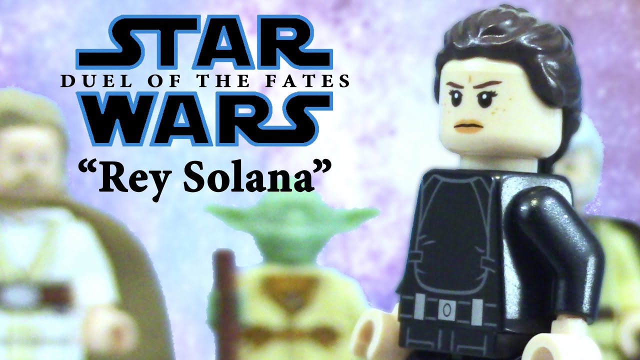 LEGO Star Wars: Duel of the Fates: Rey Solana Scene (Animation) - YouTube