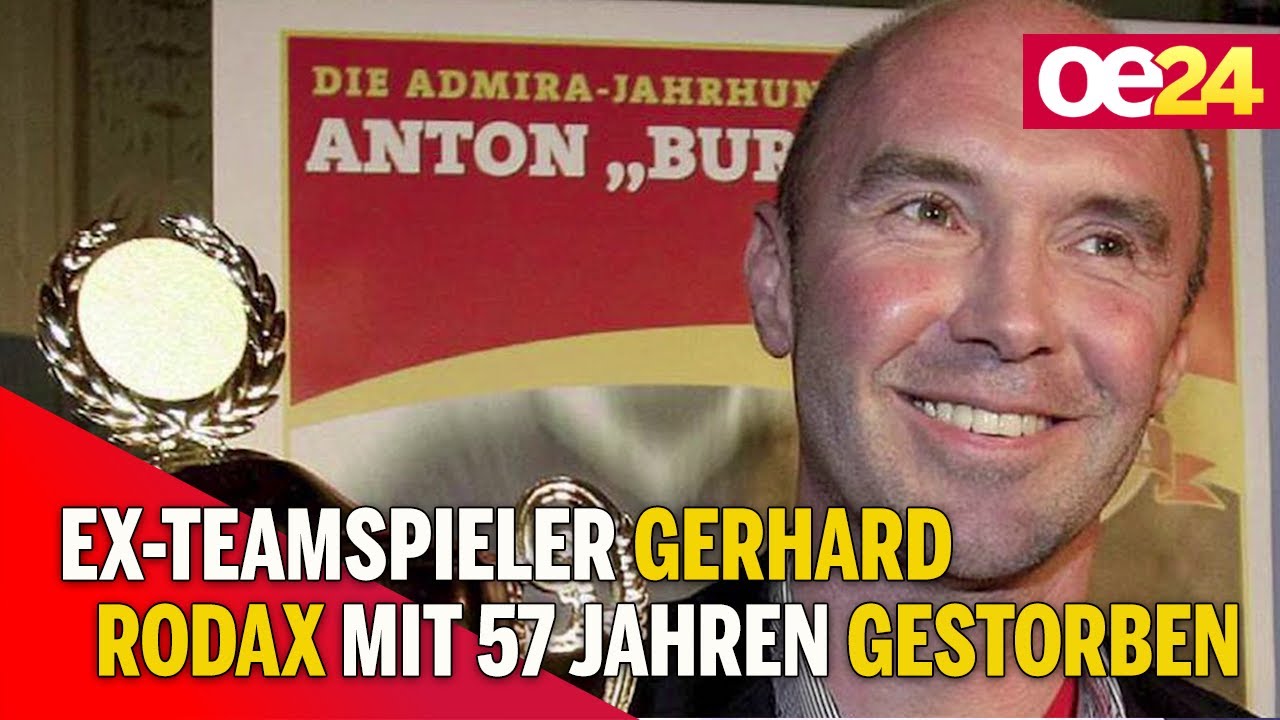 Ex-Teamspieler Gerhard Rodax mit 57 Jahren gestorben - YouTube