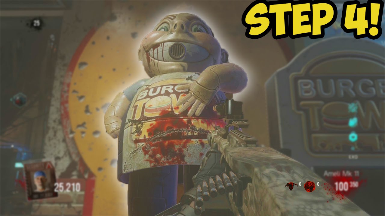 Advanced Warfare EXO ZOMBIES "INFECTION" EASTER EGG - Burger & Feeding ...