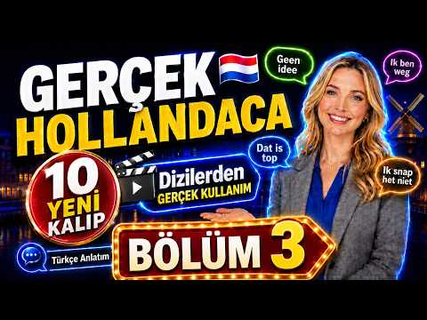 Kitap Hollandacası vs Gerçek Hollandaca Bölüm 3 | 10 Yeni Doğal Kalıp