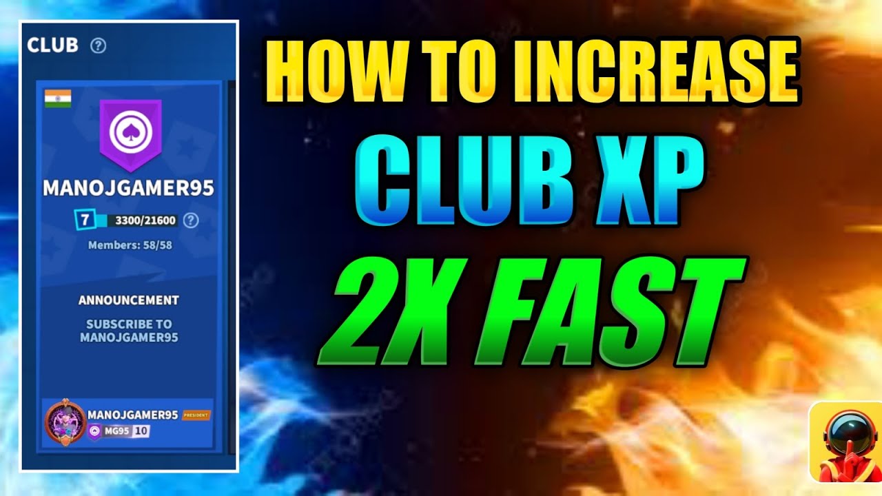 How to increase club XP 2X Fast in super sus #supersus #supersushindi ...