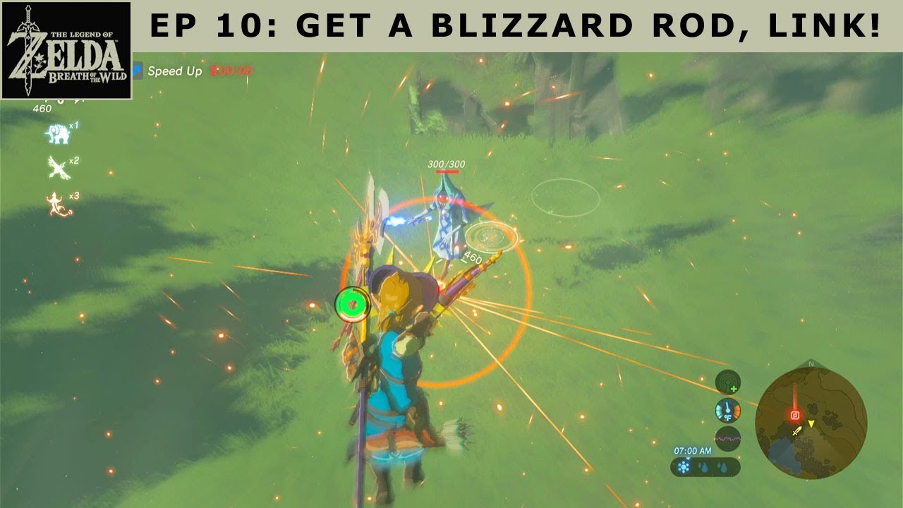 Zelda BOTW 10: Where to get a Blizzard Rod - YouTube