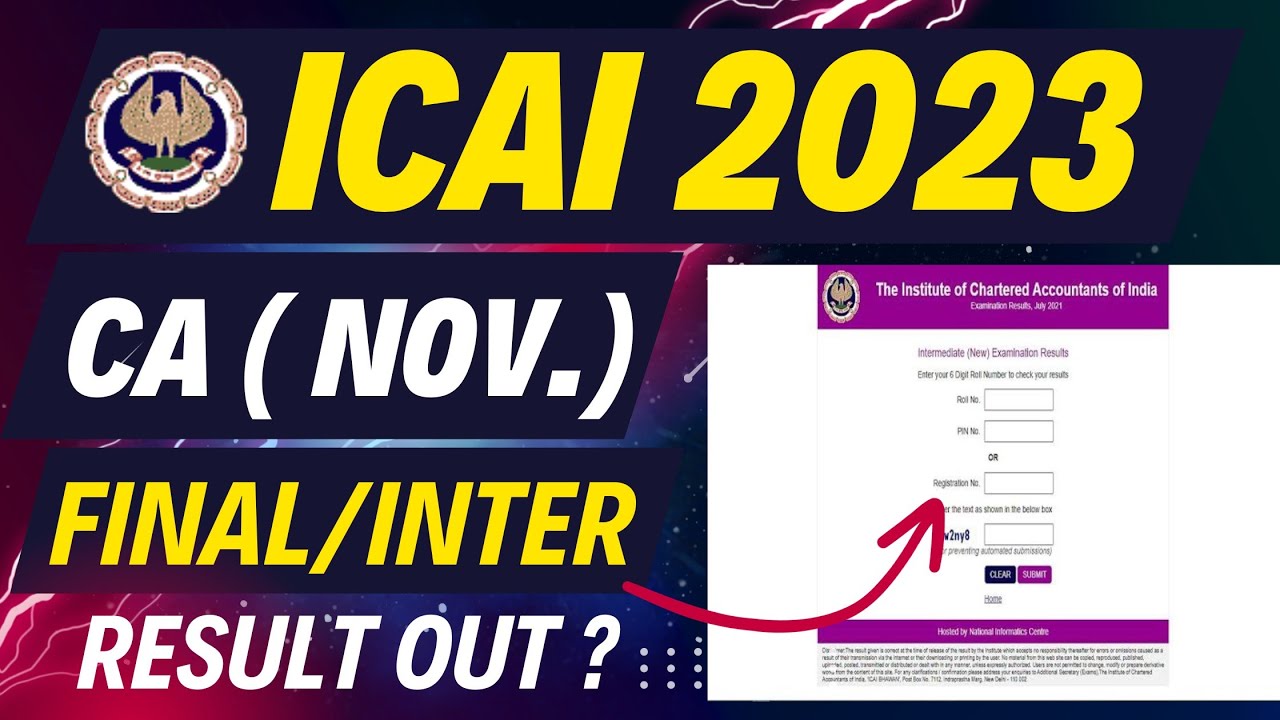 icai ca result 2023 | ca result nov 23 | how to check icai ca result ...