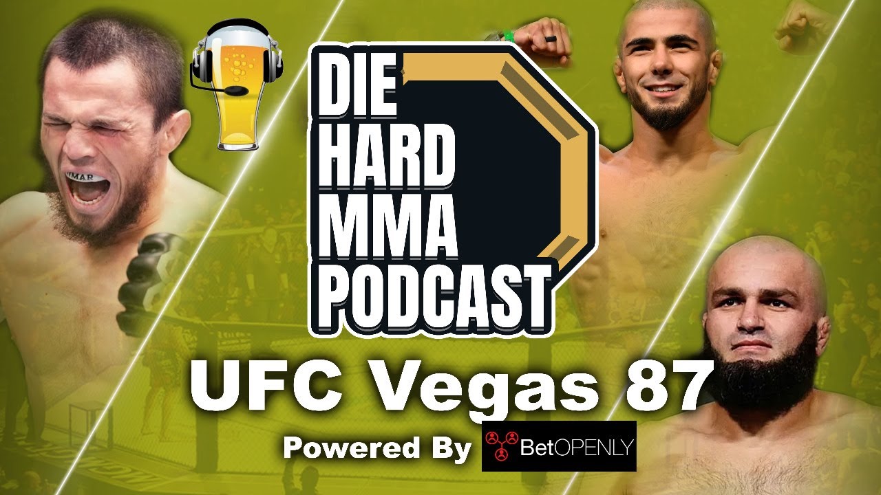 UFC Vegas 87 Rozenstruik vs Gaziev | The Die Hard MMA Podcast UFC Vegas ...
