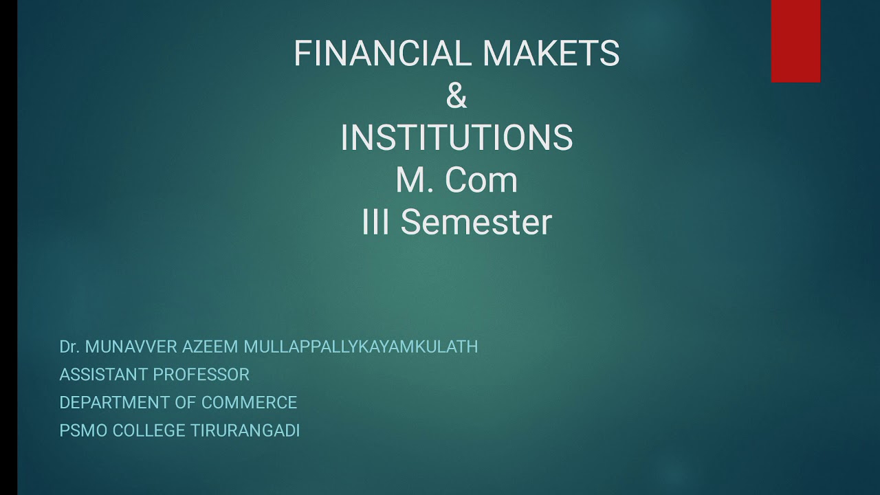 New Issue Market, Functions of New issue Market. 25/06/2020 - YouTube