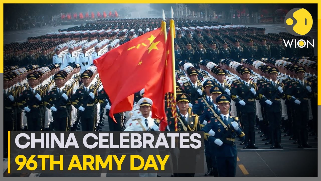 China celebrates 96th Army Day, Chinese Defence Minister General Li ...