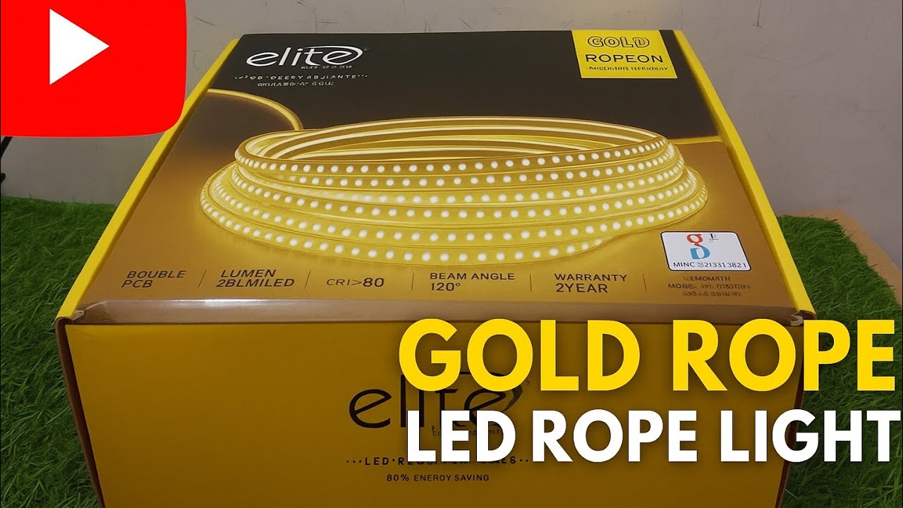 Elite Rope Light Unboxing & Review | Super Bright Rope Light - YouTube