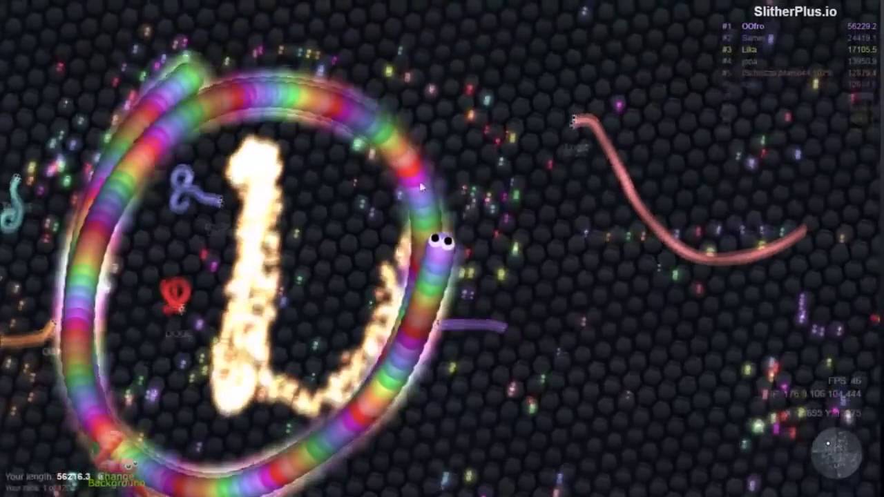 Slither io ٭NEW٭ World Record High Score 200,000K+ SLITHER BEST YOUTUBE ...