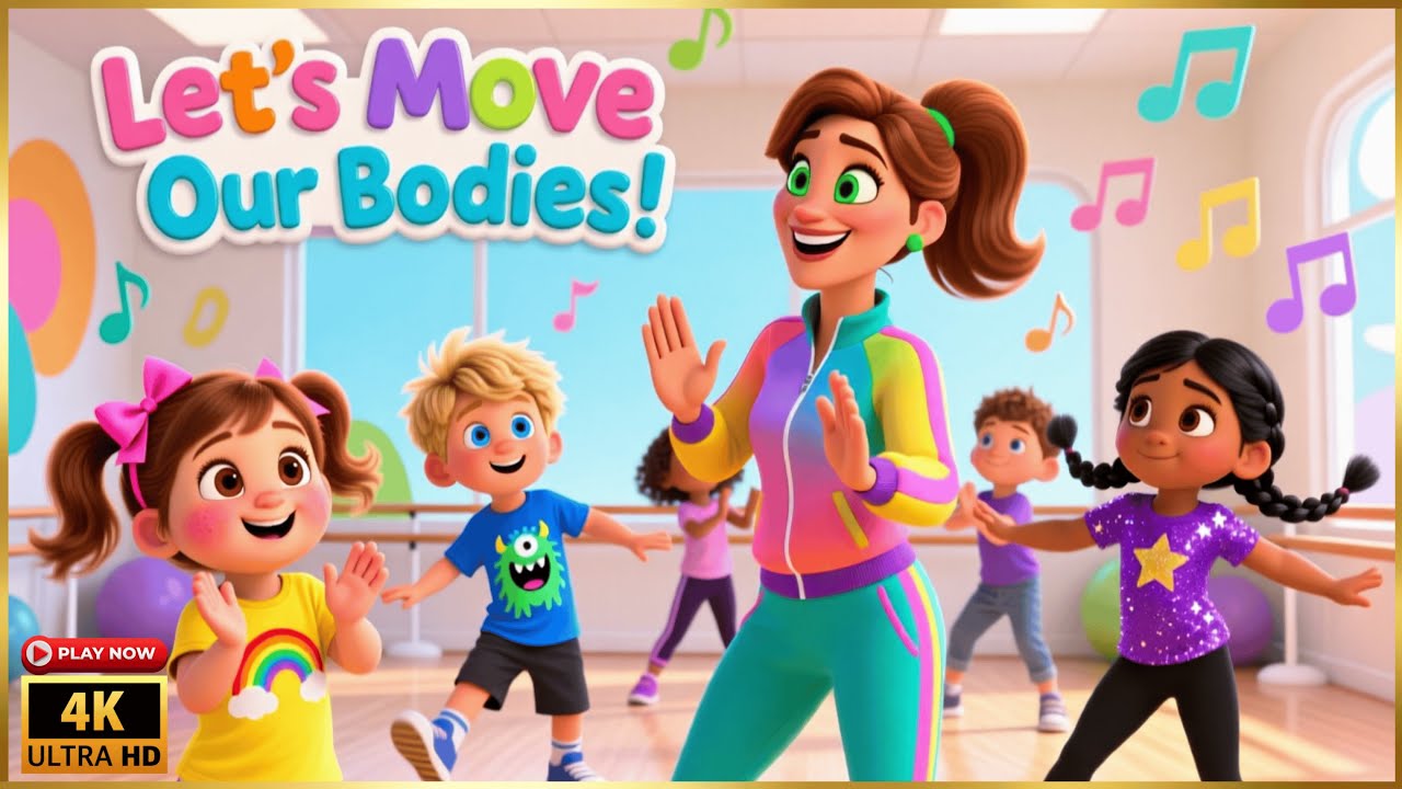 Clap, Stamp & Jump Action Song for Kids | Fun Movement Song | Basket ...
