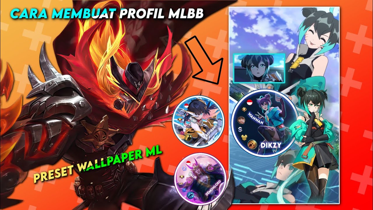 CARA MEMBUAT LOGO MLBB DAN PRESET WALLPAPER MLBB | CARA MEMBUAT LOGO ...