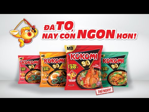 KOKOMI 90 HOÀN TOÀN MỚI - ĐÃ TO, NAY CÒN DAI NGON, ĐẬM ĐÀ