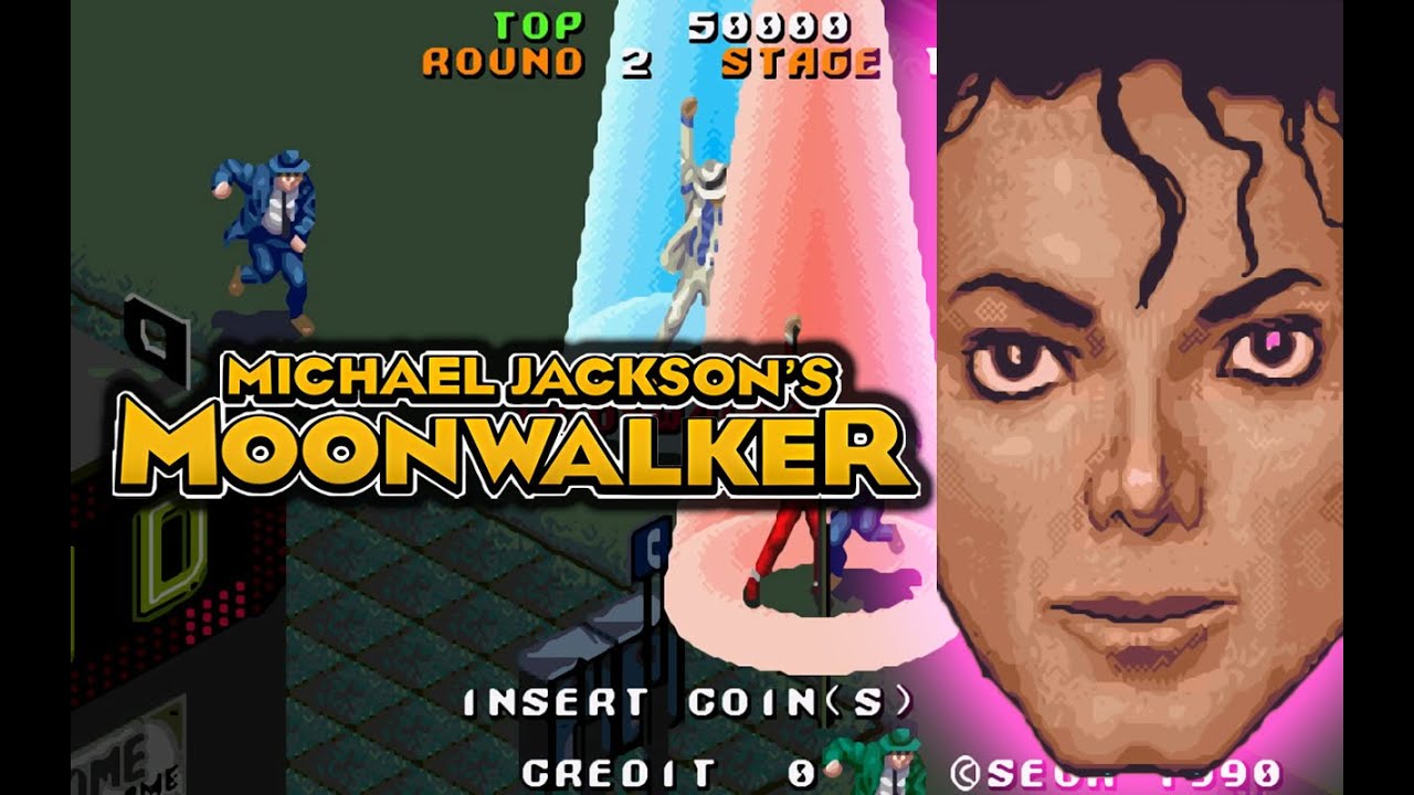 MICHAEL JACKSON'S MOONWALKER (Arcade) Longplay / Upscaling Remaster ...