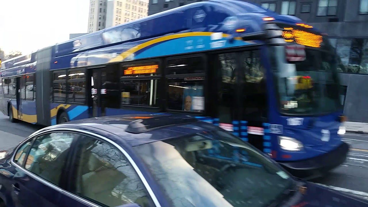 MTA: 2018 New Flyer Xcelsior Articulated CNG XN60 [1067] Bx6 Bus! - YouTube