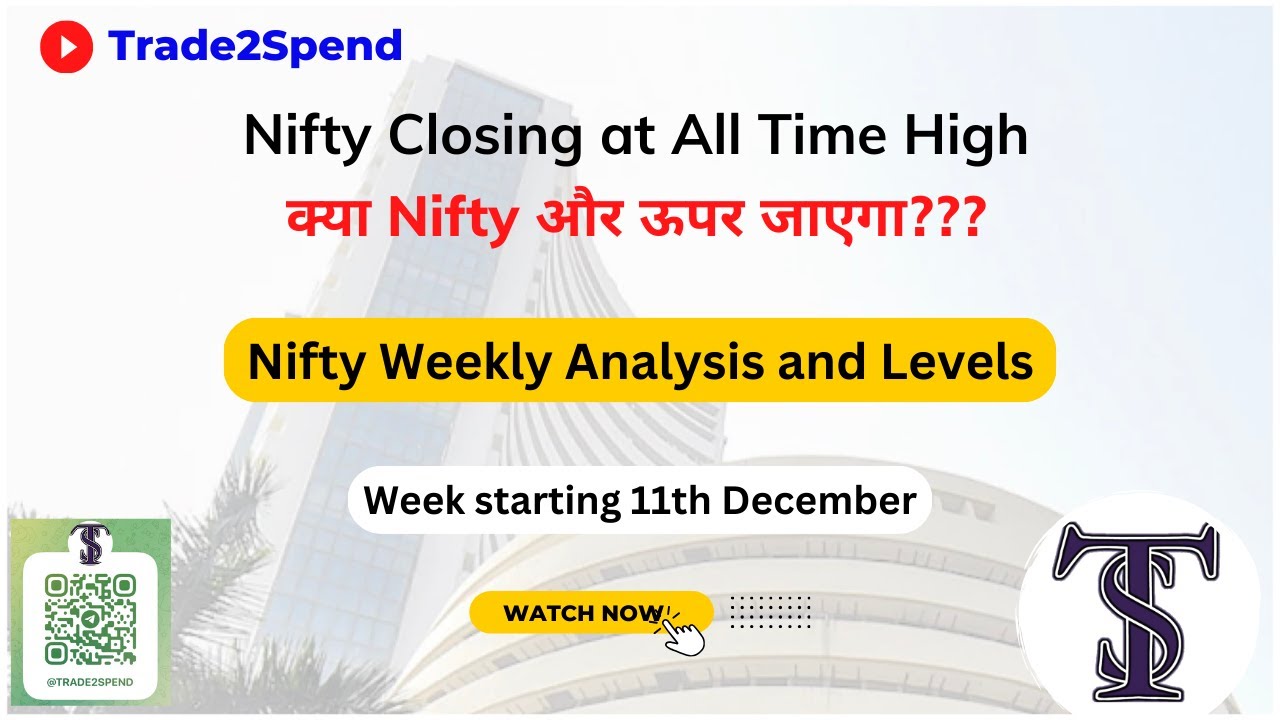 Nifty analysis and levels for week starting 11th Dec | nifty making new ...
