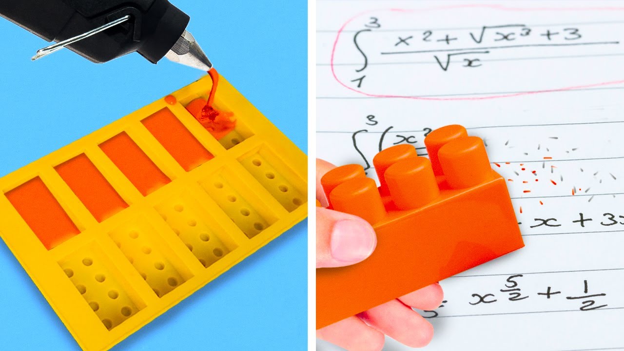 14 TOTALLY SURPRISING SCHOOL TRICKS YOU DON'T KNOW BEFORE - YouTube