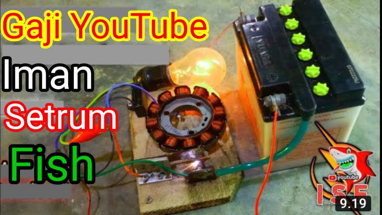 Gaji YouTube Iman Setrum Fish Terbaru bisa beli kebun sawit - YouTube