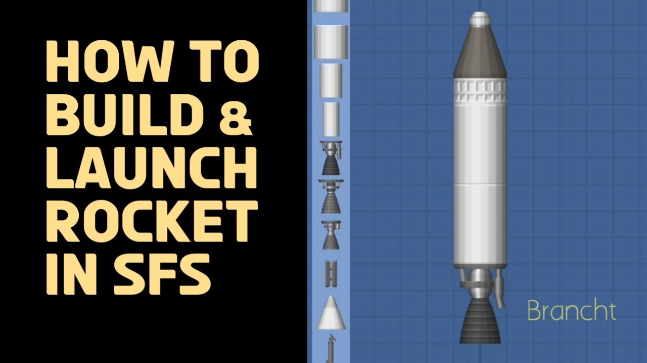 How To Build and Launch Rocket in Spaceflight Simulator | SFS #16 - YouTube