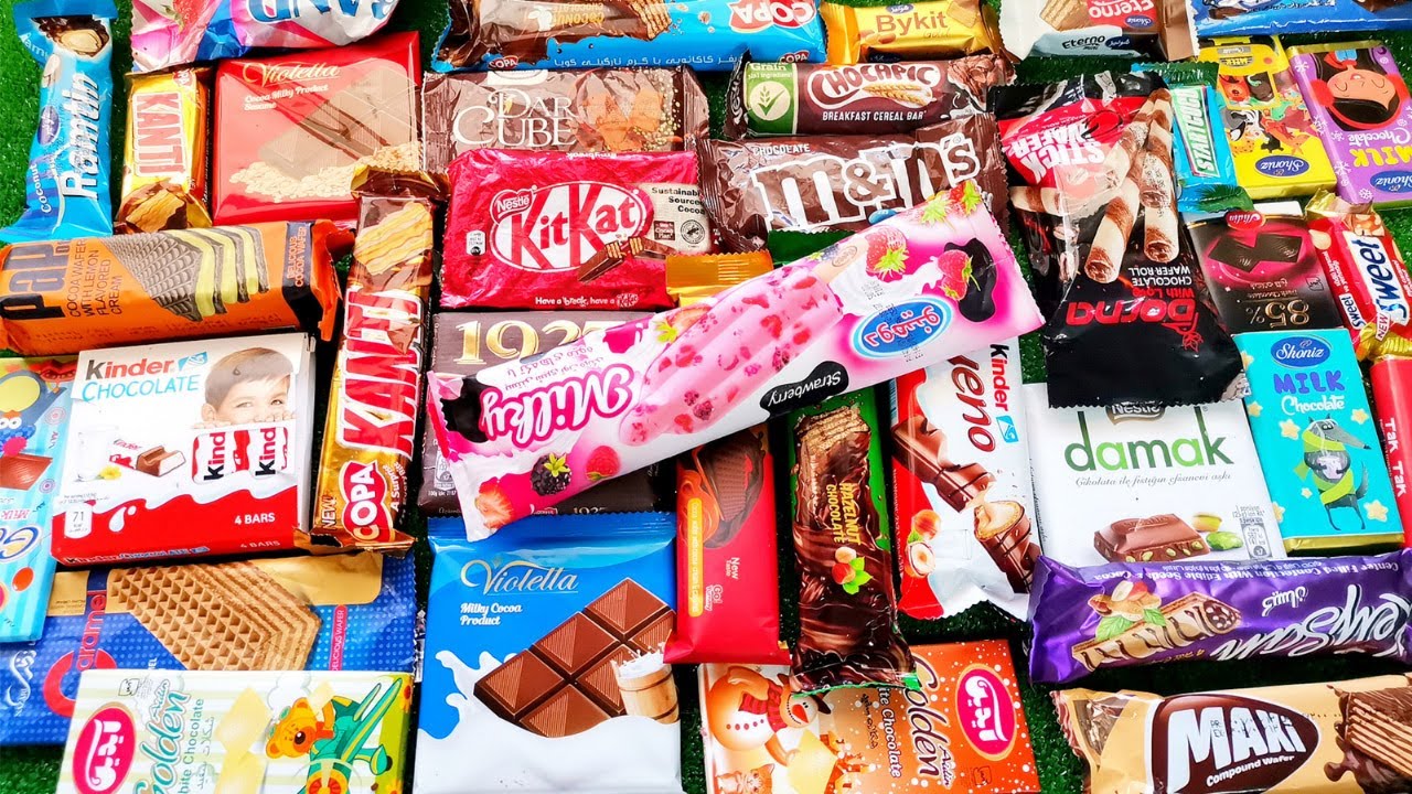 lot's of candies:😆mixing ice cream🍓 | melting ice cream | some lots of ...