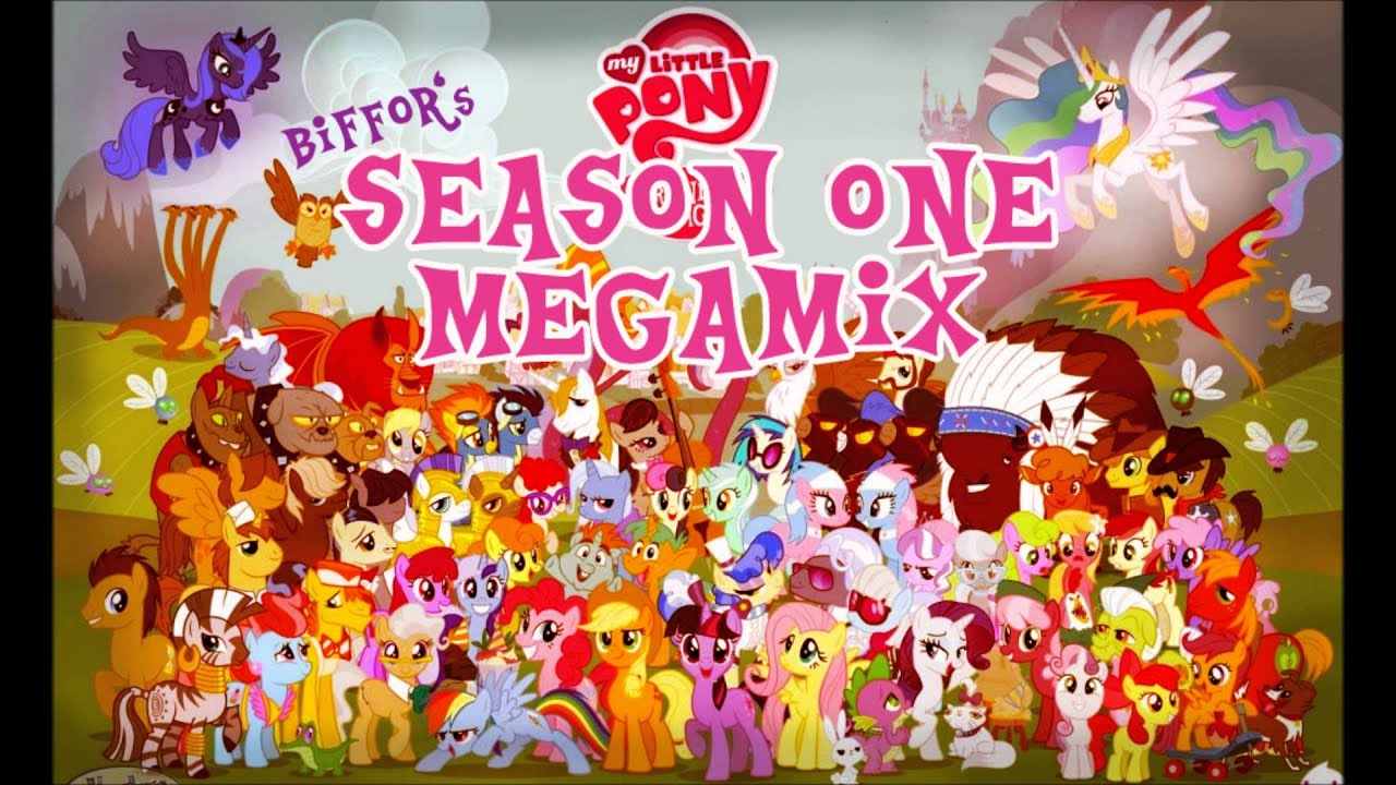 So Many Ponies - MLP Season One Megamix - YouTube