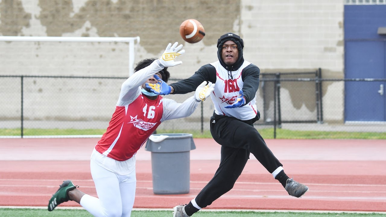 Rivals Camp Series Indianapolis: RBs vs. LBs part one - YouTube