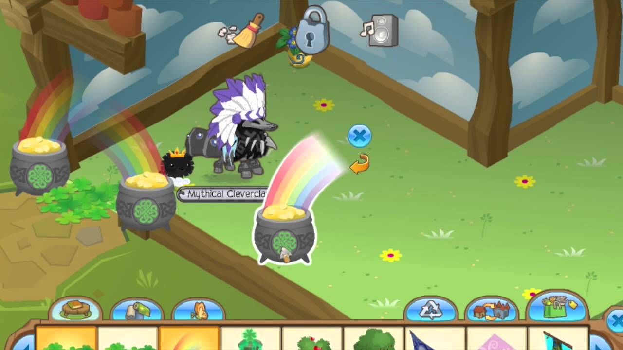 AnimalJam|How to make a Nature Den! - YouTube