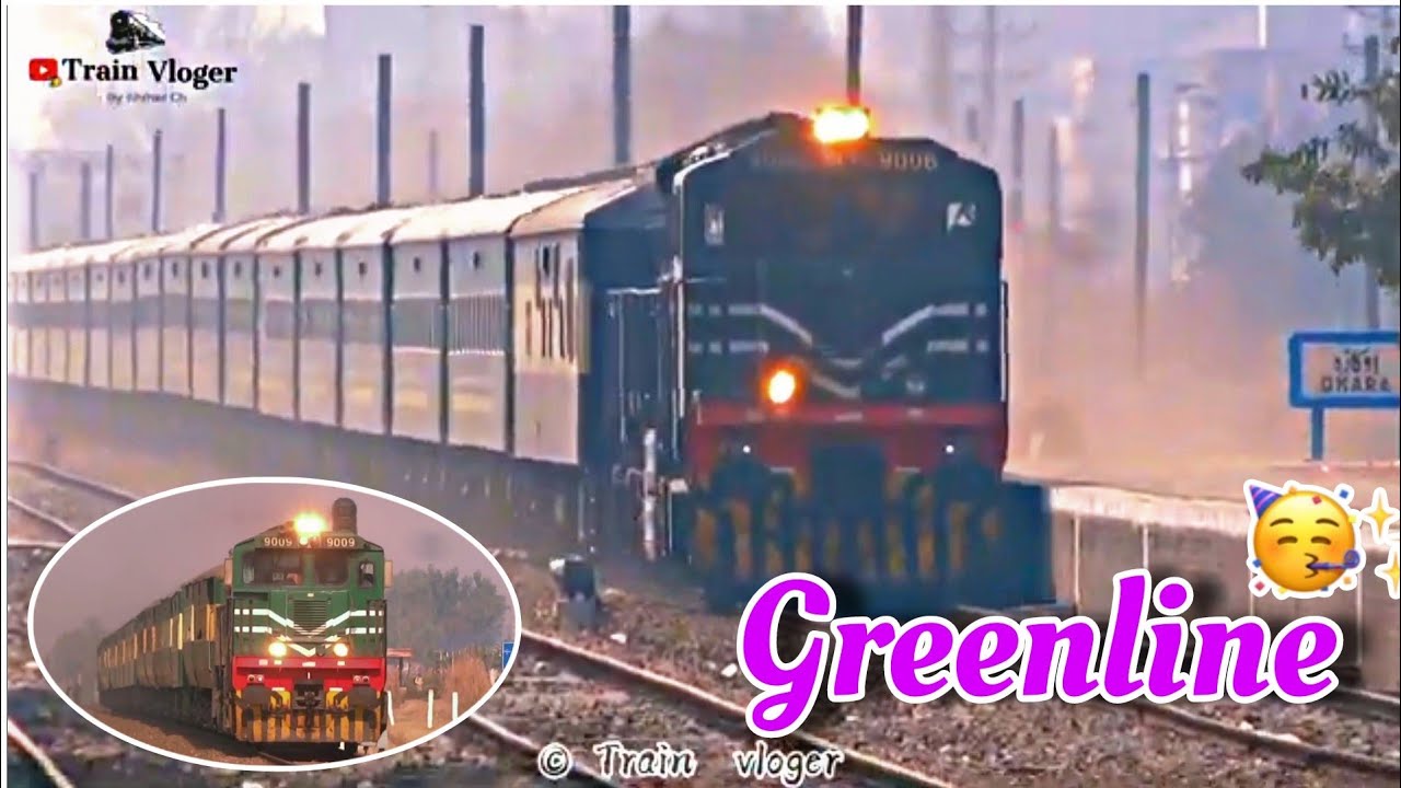 Pakistan Railways Fast Rail Action || Okara Station & Bypass Area's ...