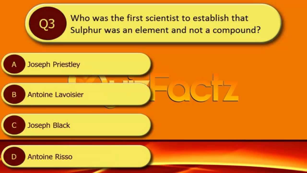 Science Quiz 3 - YouTube