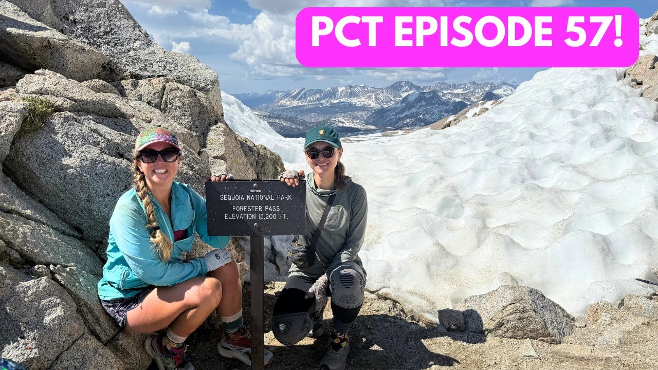 Pacific Crest Trail Episode 57: Forester Pass! The Highest Point on the ...