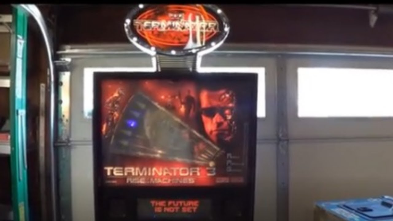 TERMINATOR 3 PINBALL MACHINE - BY STERN 2003 - YouTube