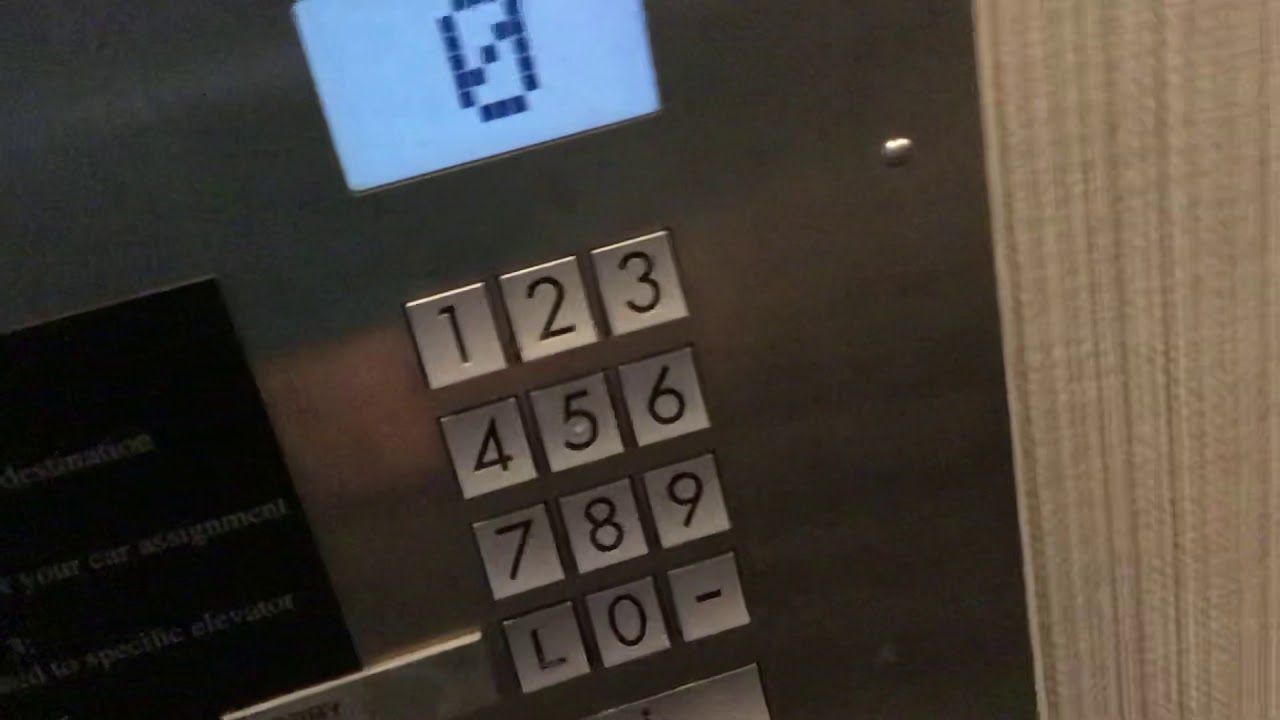 Schindler Miconic 10 Traction Elevator E @ JW Marriott Washington, DC ...