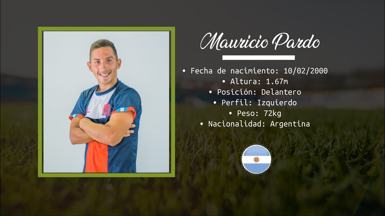 Mauricio Pardo | Delantero - YouTube
