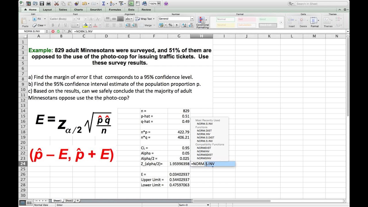 How to Estimate Population Proportion - YouTube