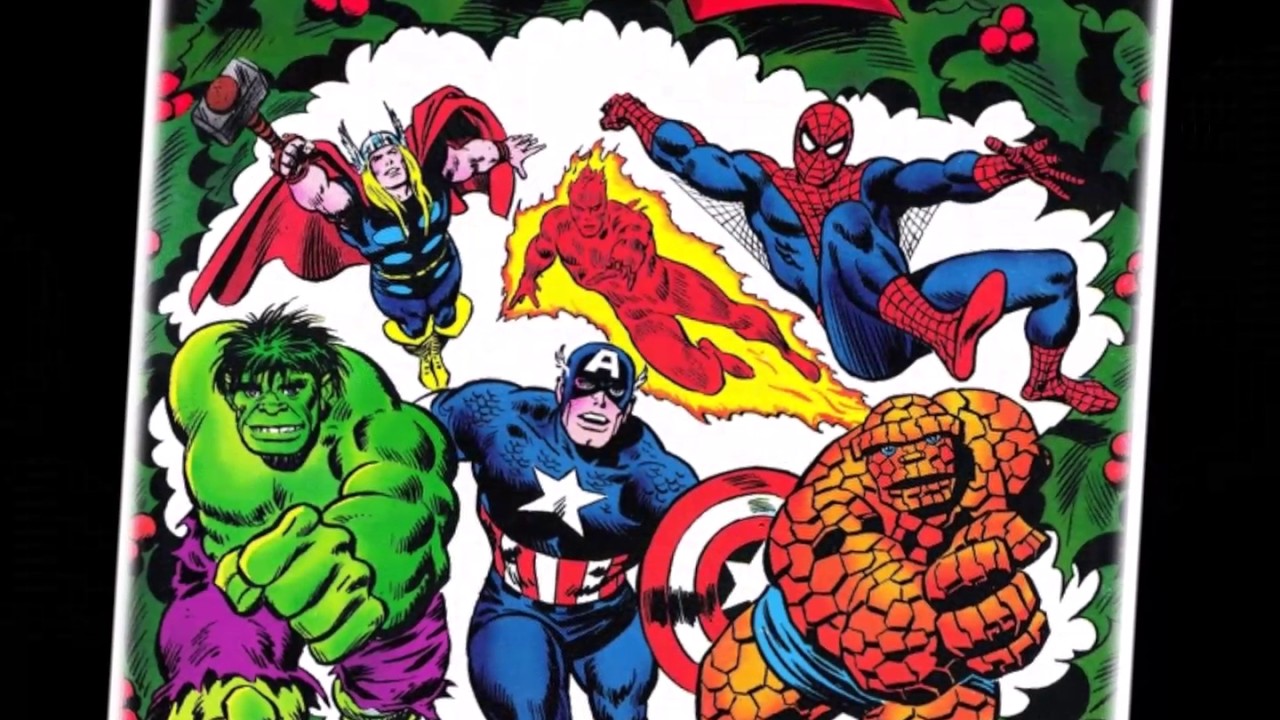 CONGRATULATIONS MERRY CHRISTMAS WITH MARVEL COMIC - YouTube