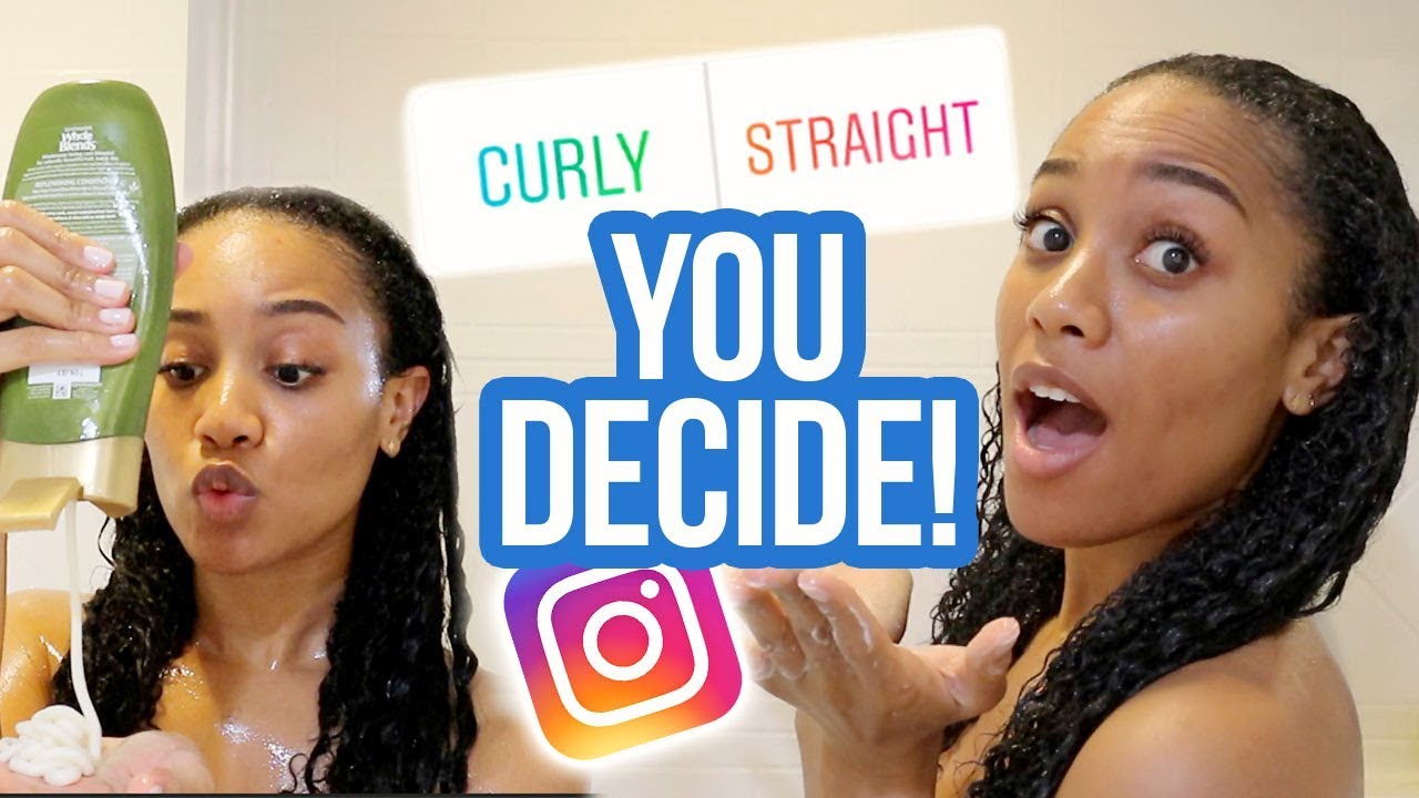 Instagram Controls My Wash Day Routine! 💦 - YouTube