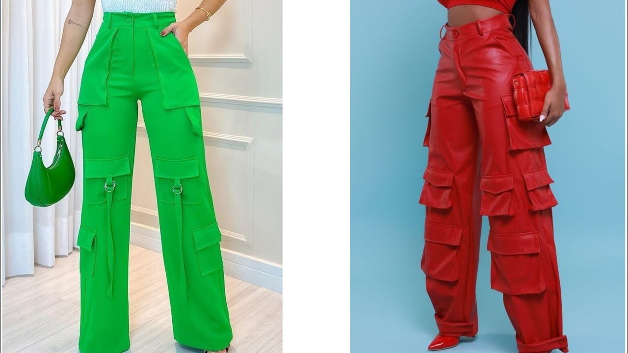 How To Cut & Sew Combat/Cargo Pants Easy & Detailed Tutorial - YouTube