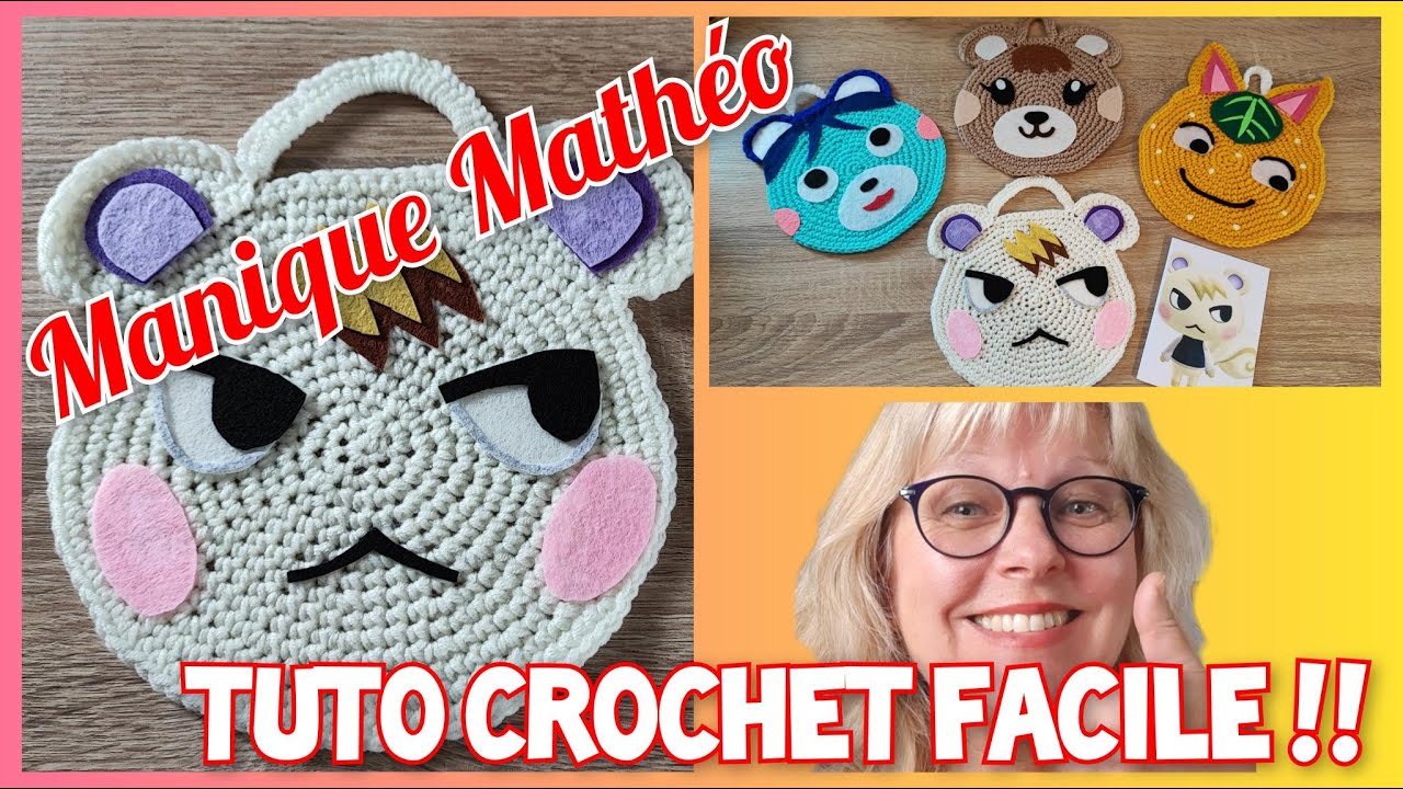 Manique Mathéo Tuto Crochet Facile!!! - YouTube