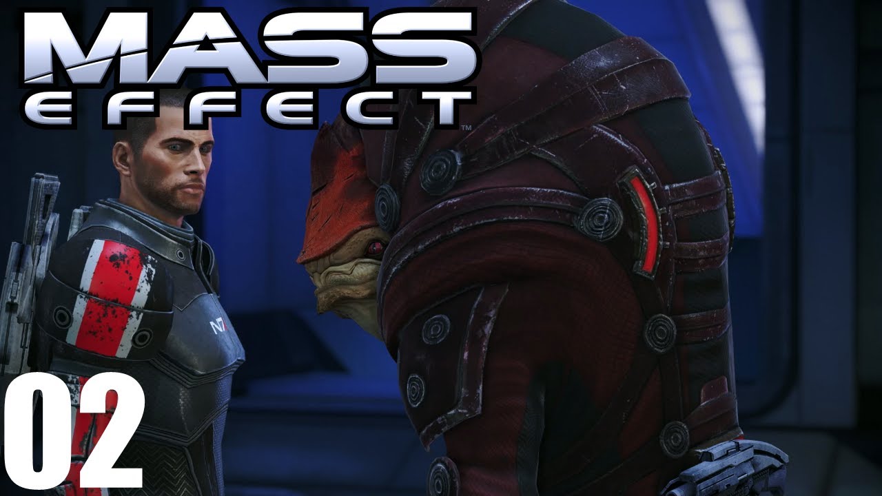 Mass Effect Playthrough Episode 2 | Looking For Harkin - YouTube