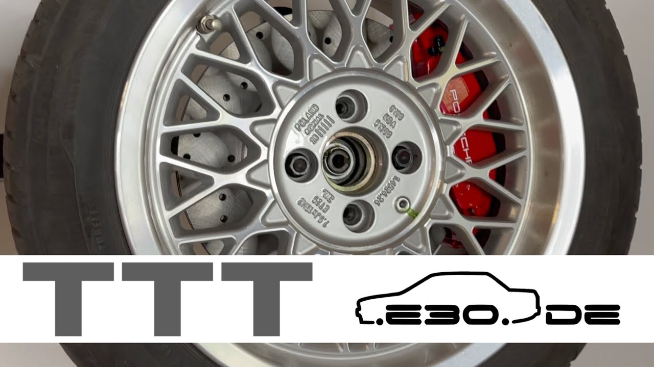 TTT 50 - Ronal LS 7,5x15 Felge im Kurztest - BMW E30 Kreuzspeiche - YouTube