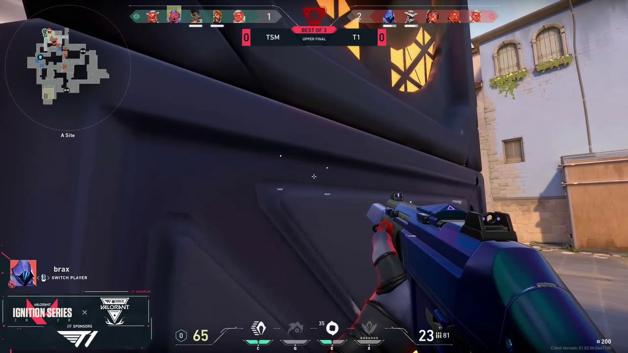 VALORANT IGNITION SERIES - TSM VS T1 - ASCENT - GAME1 - YouTube