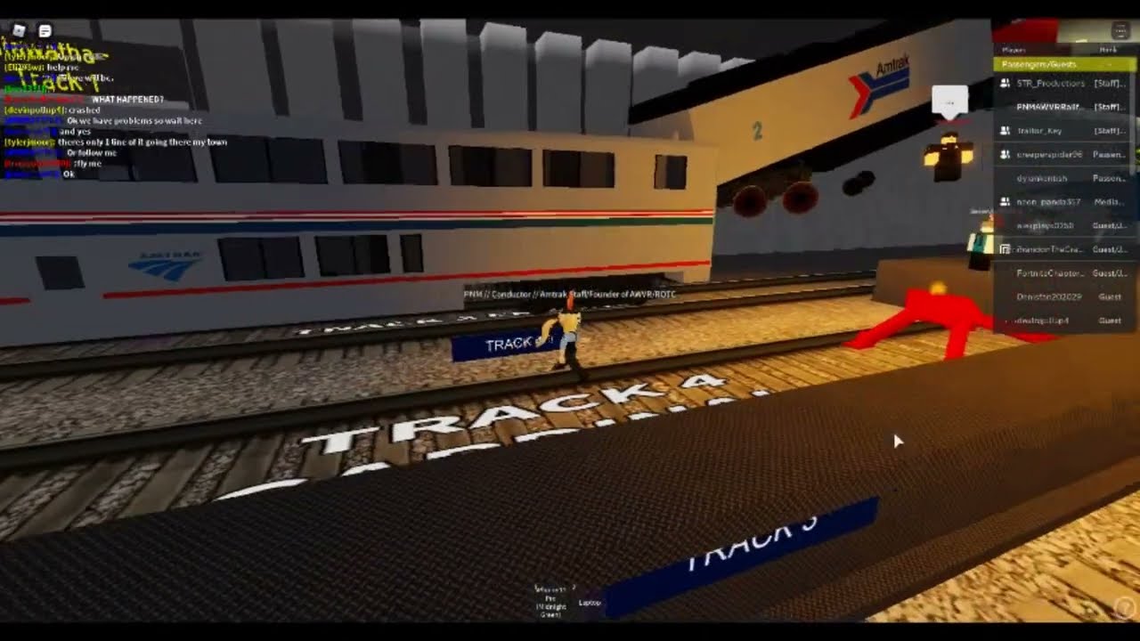 ROBLOX Amtrak Empire Builder Train Ride in Memorial Day - YouTube