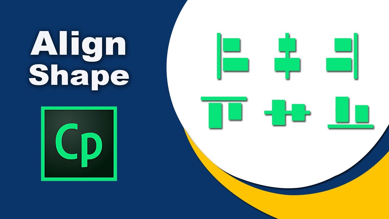 How to align multiple shape in Adobe Captivate - YouTube
