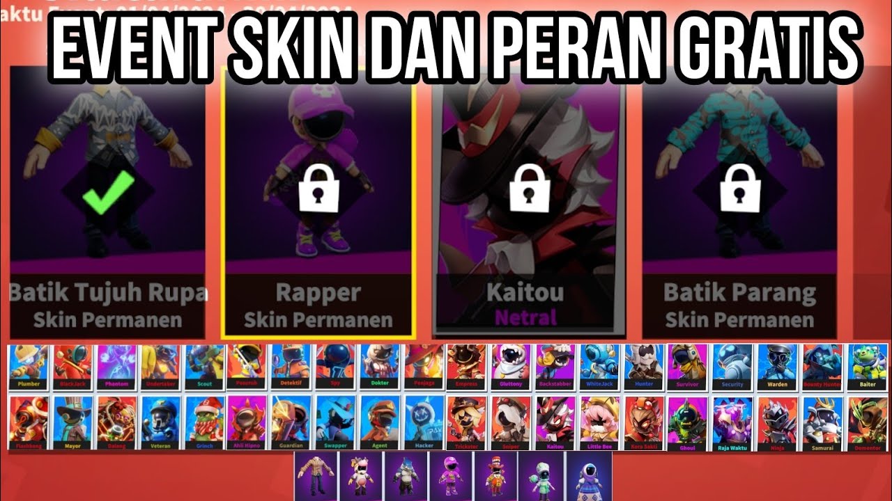 Cara Dapatin Skin Gratis Dan Peran Gratis!!! Event Ramadhan Terbaru Di ...