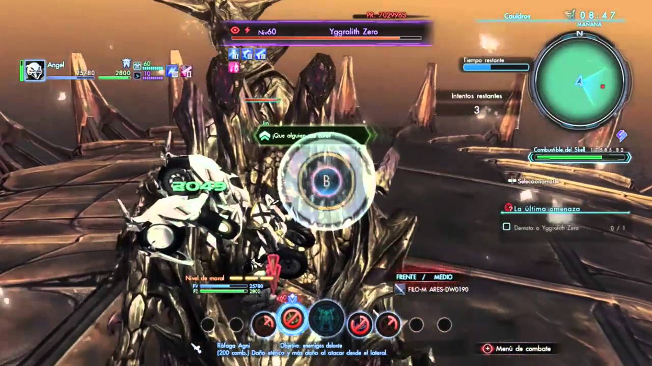 Xenoblade Chronicles X ARES 90 VS YGGRALITH ZERO (solo) - YouTube