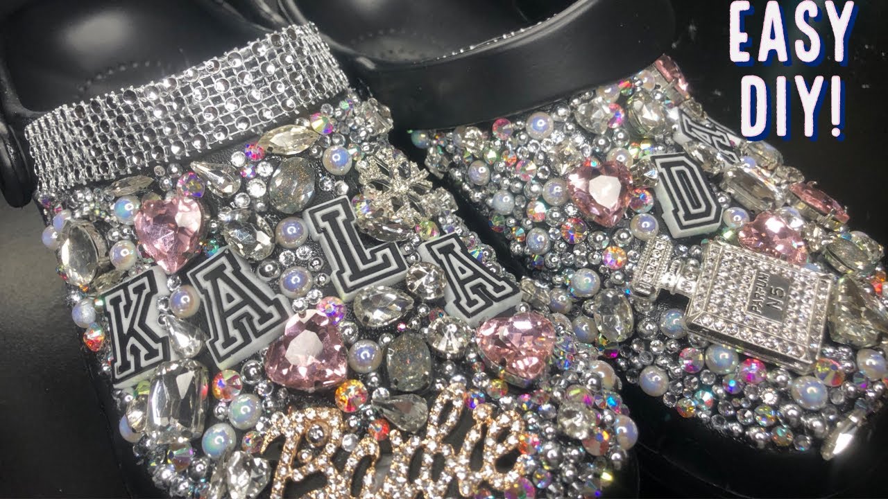 How to Customize and Bedazzle Crocs and Make Your Own Croc Charms ...