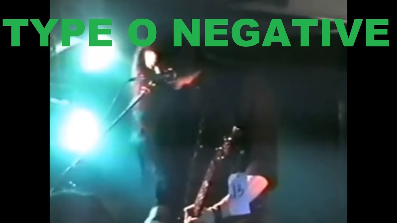 TYPE O NEGATIVE - The Industry - Manchester, NH - Jan 26 1994 (Full ...