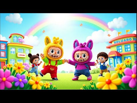 Labubu’s Happy School Day! 🏫 | Best Kids Song & Dance - YouTube