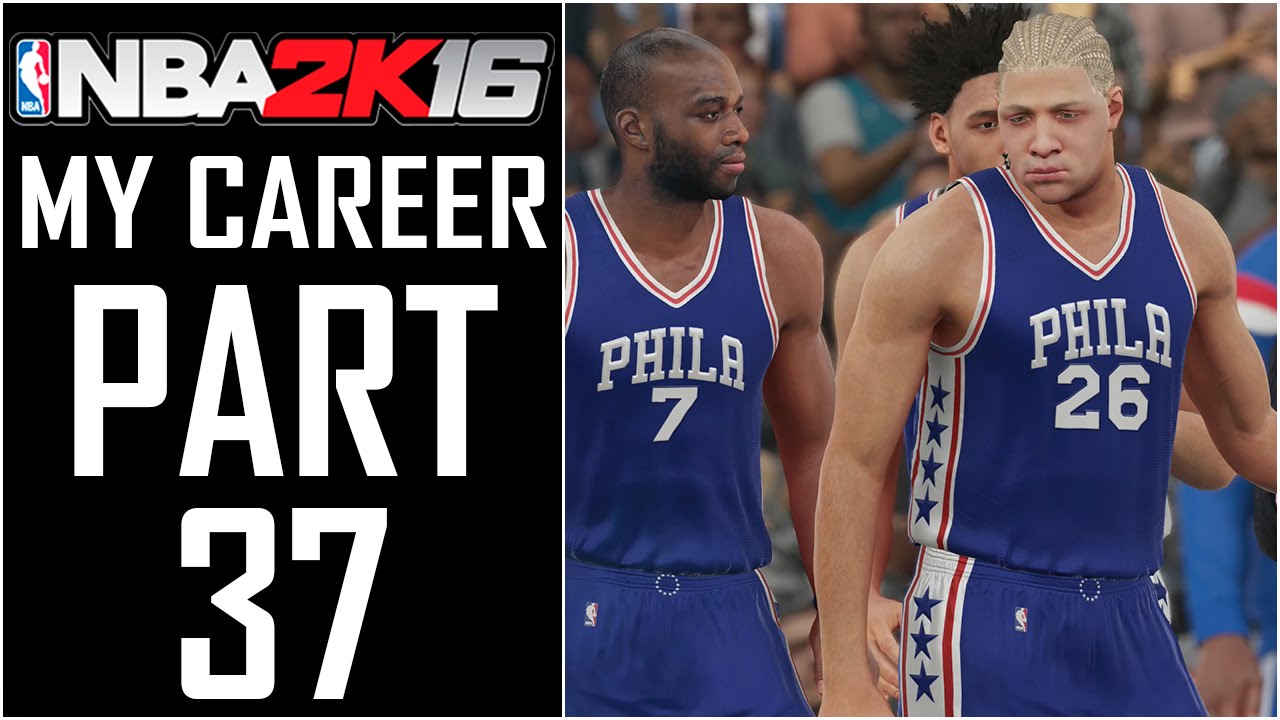 NBA 2K16 - MyCareer - Let's Play - Part 37 - "Horrible Cornrows And ...