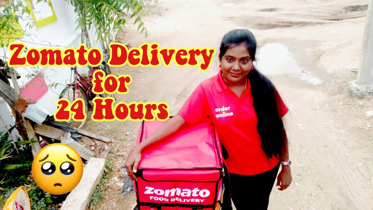24 Hours as a Food Delivery Girl | Zomato Delivery | I earned ...