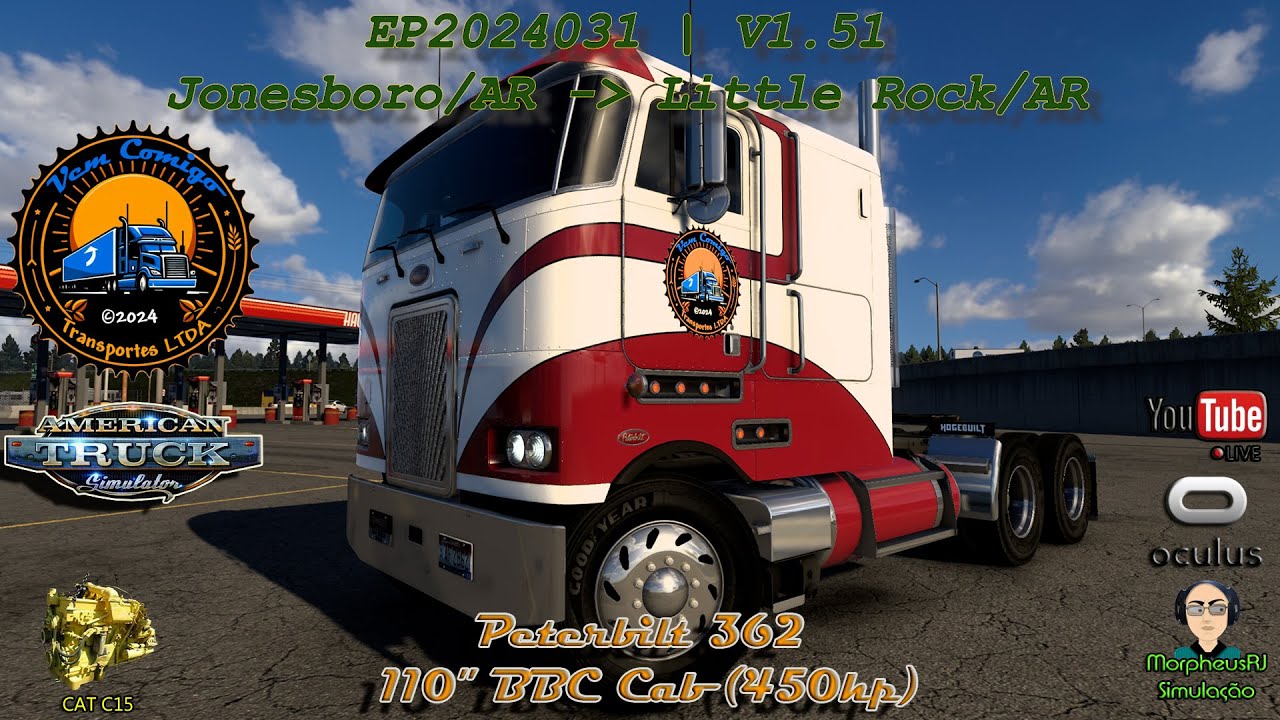 🚛 ATS - (Jon-Ruda) Peterbilt 362 110 BBC Cab - EP2024031 | OCULUS - YouTube